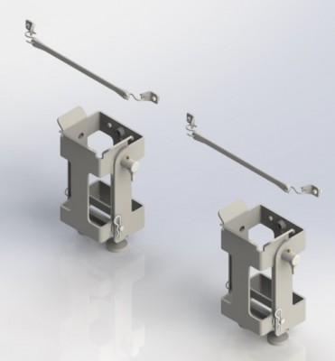 BUS BRACKETS SUPPORT ASSEMBLY (5X5) - DFW Equipment